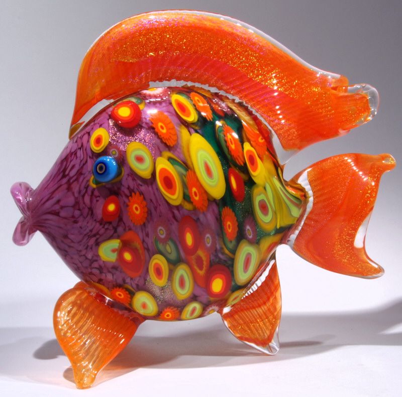 Art Glass Fish from Kela's...a glass gallery on Kauai